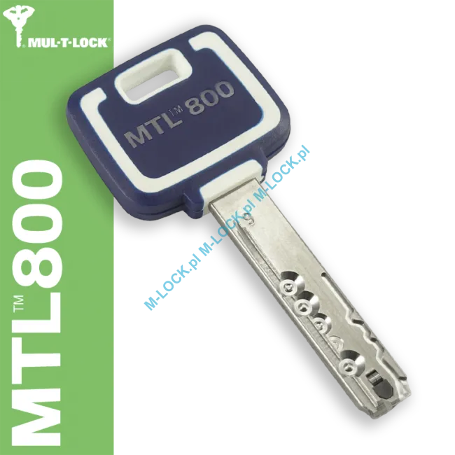MUL-T-LOCK MTL 800, dorobienie klucza do karty - M-LOCK