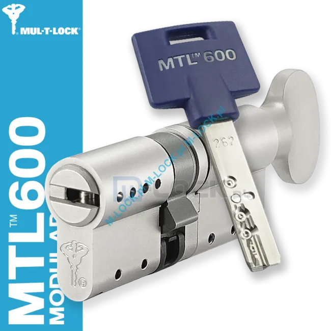 MUL-T-LOCK MTL 600 Modular / Interactive+ 31/40G1NN (71 mm), wkładka ...