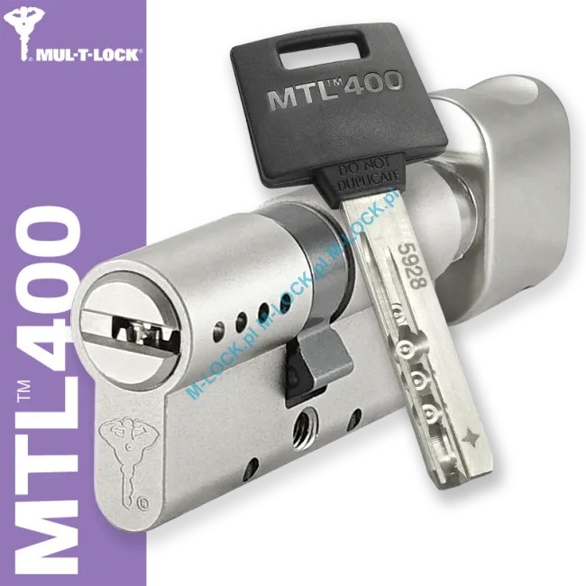 MUL-T-LOCK MTL 400 / Classic PRO 31/31G2NN (62 mm), wkładka patentowa z ...