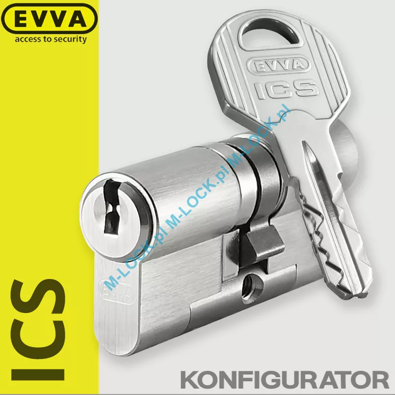EVVA ICS - wkładka patentowa (konfigurator) - M-LOCK
