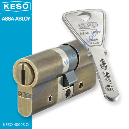 KESO 4000S Omega A.505 30/35NOG (65 mm), wkładka patentowa - M-LOCK ...