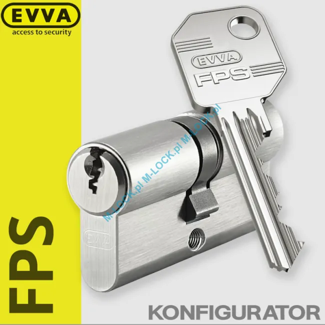 EVVA FPS - wkładka patentowa (konfigurator) - M-LOCK - zamki, sejfy, drzwi