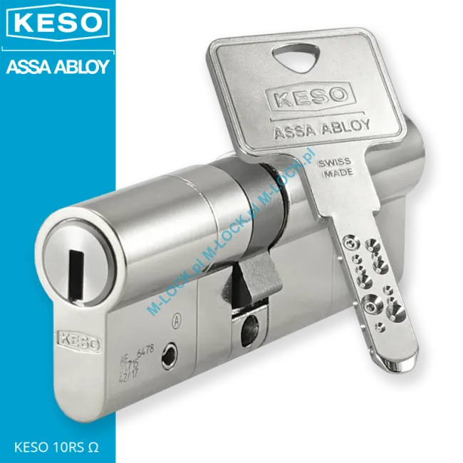 KESO 10RS Omega 40/55NN (95 mm), wkładka patentowa - M-LOCK