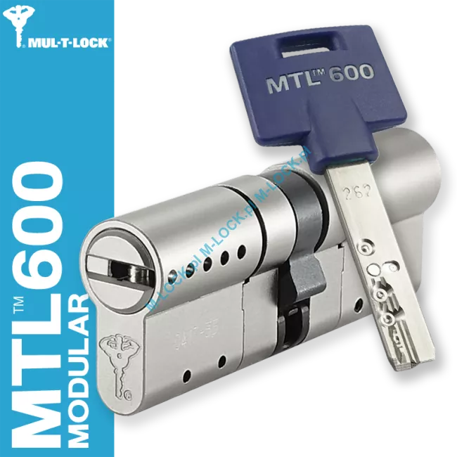 MUL-T-LOCK MTL 600 Modular / Interactive+ 40/40NN (80 mm), wkładka ...