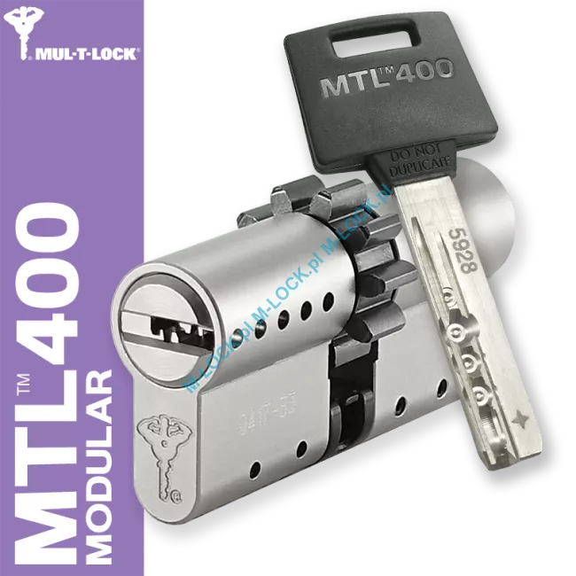 MUL-T-LOCK MTL 400 Modular / Classic PRO 33/33ZN (66 mm), wkładka ...