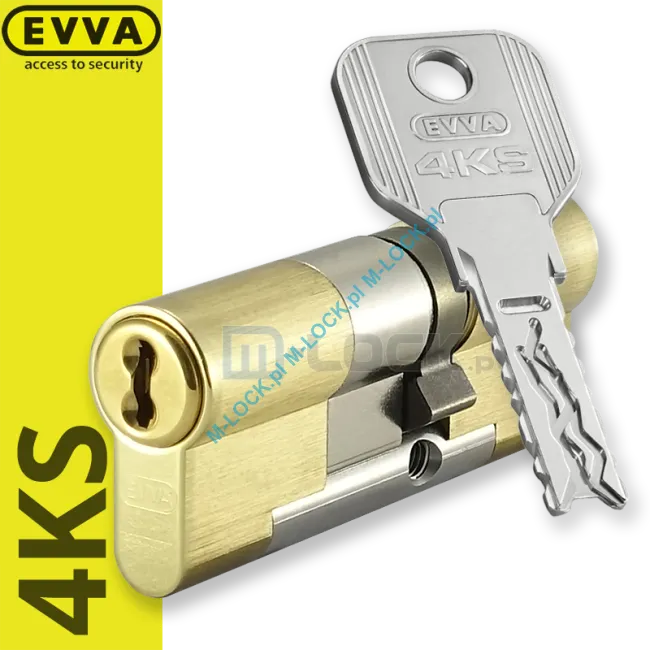 EVVA 4KS 31/41NM (72 mm), wkładka patentowa - M-LOCK