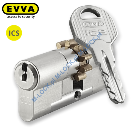 EVVA ICS 31/41ZN (72 mm), wkładka patentowa do drzwi WITEX Super-Lock - M-LOCK - zamki, sejfy, drzwi