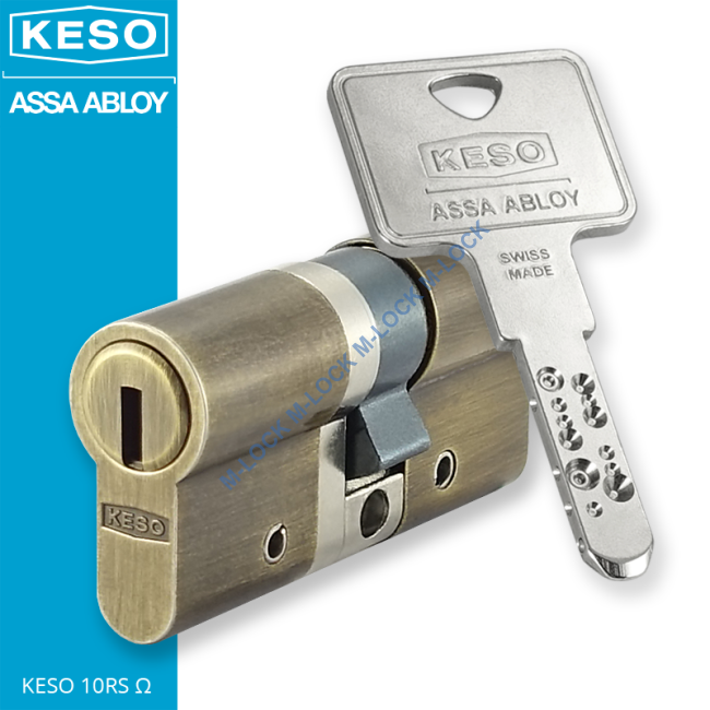 KESO 10RS Omega 30/35NOG (65 mm), wkładka patentowa - M-LOCK - zamki ...