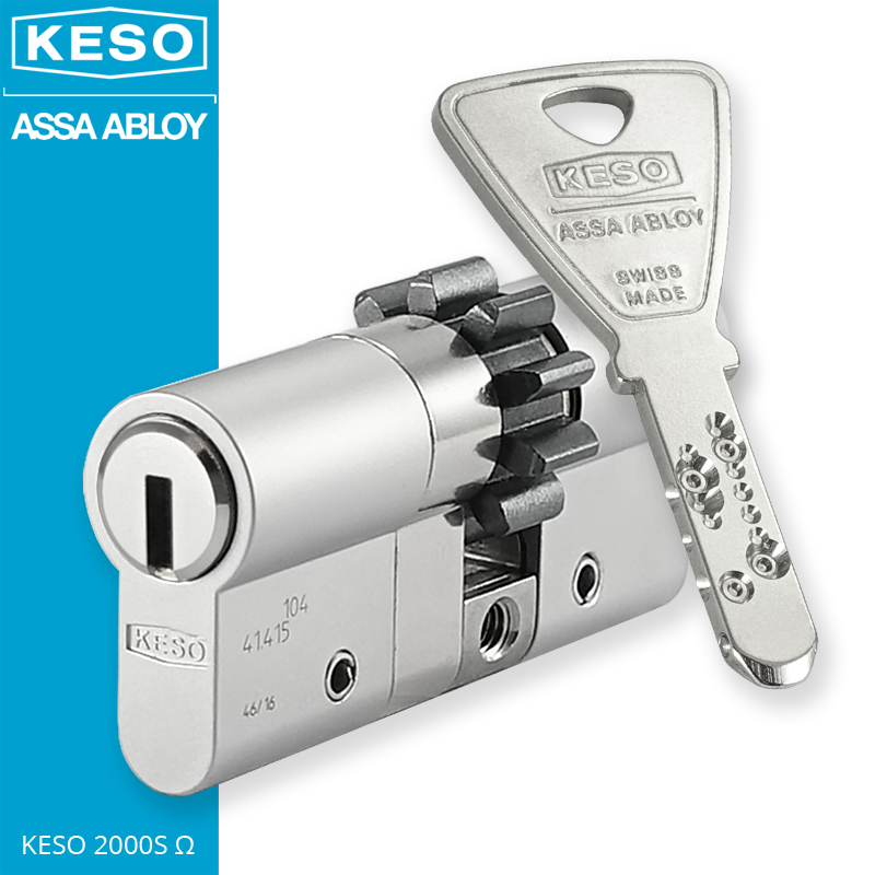 KESO 2000S Omega 30/40ZN (70 mm), wkładka patentowa - M-LOCK - zamki ...