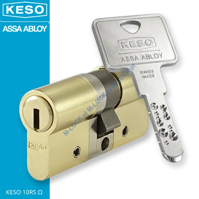 KESO 10RS Omega 30/35NGL (65 mm), wkładka patentowa - M-LOCK