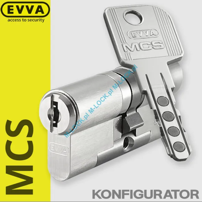 EVVA MCS - wkładka patentowa (konfigurator) - M-LOCK