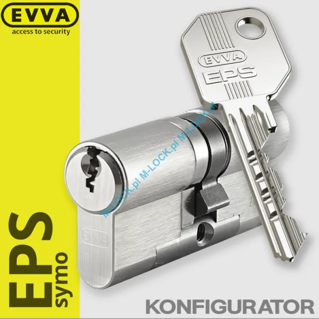 EVVA EPS SYMO - wkładka patentowa, modularna (konfigurator) - M-LOCK