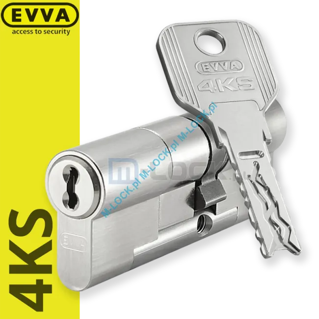 EVVA 4KS 31/46NN (77 mm), wkładka patentowa - M-LOCK - zamki, sejfy, drzwi